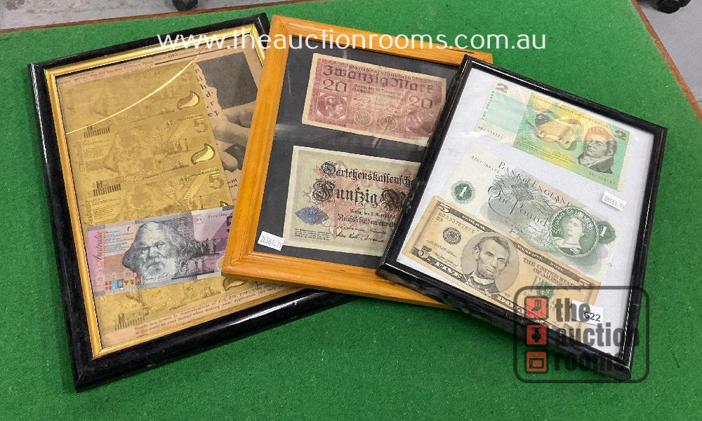 Australian & Foreign Notes including Pre Decimal & Gold