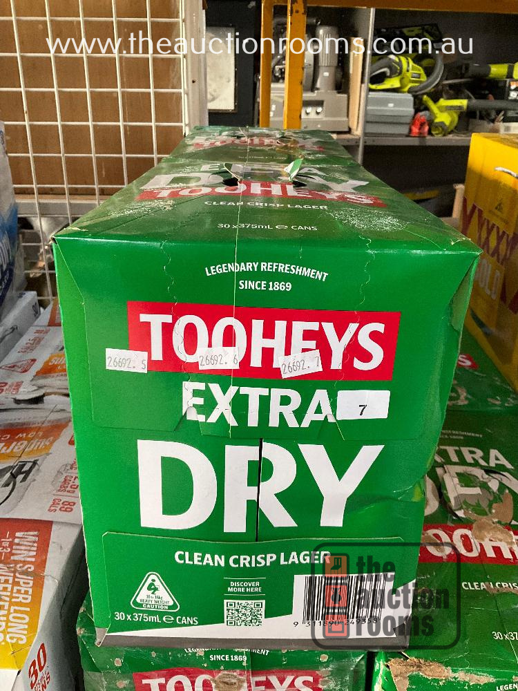 60 x Cans Tooheys Extra Dry