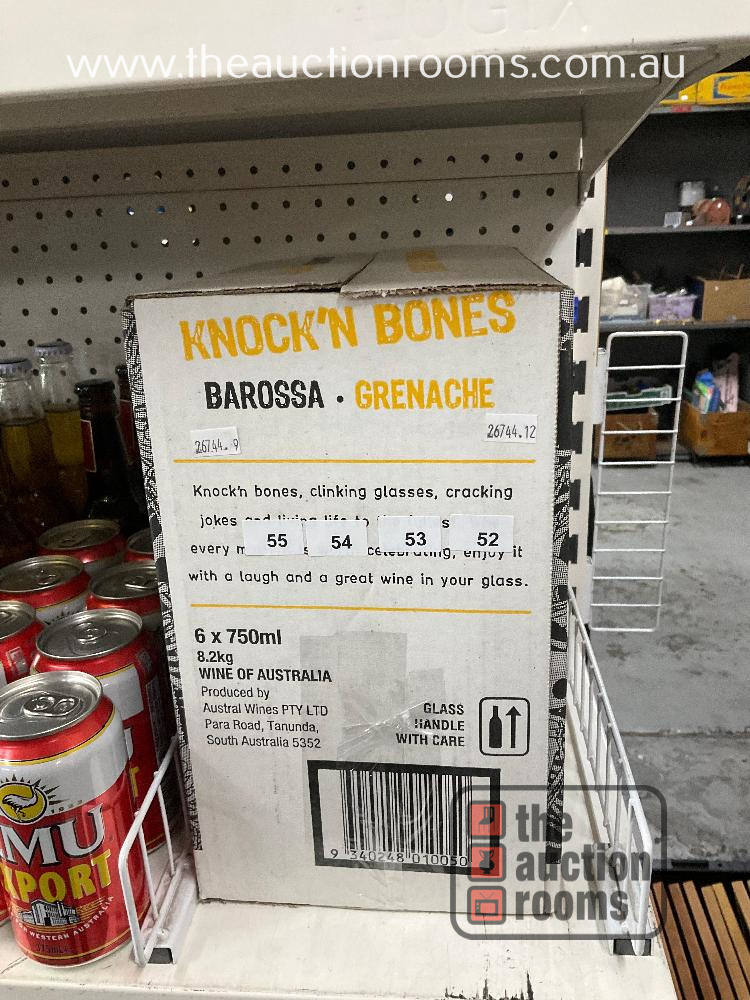 2 x Cases Knock'N Bones Grenache