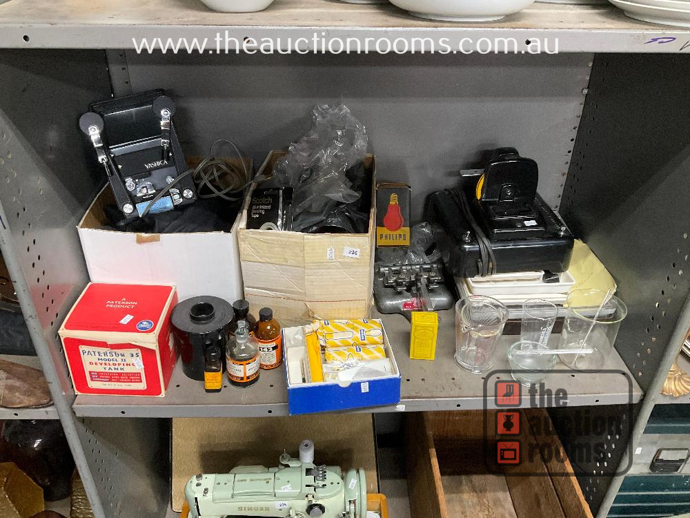 Bay of Assorted Photographic Sundries