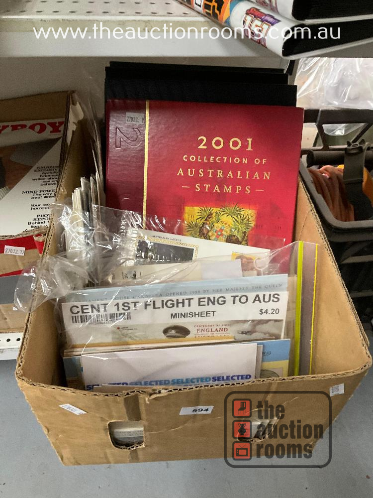 Quantity of Stamp Albums & Stamps