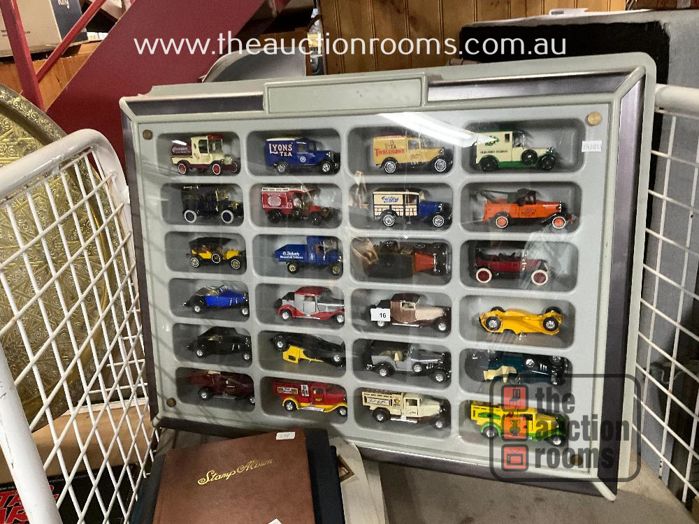 Die-Cast Car Collection with Display